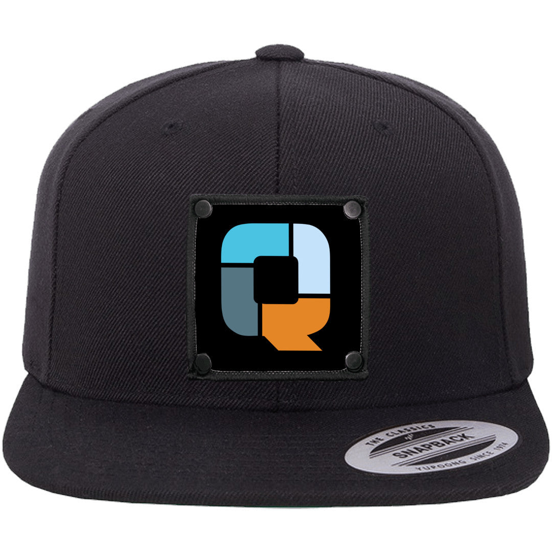 Quadra Logo Black Background – Urban Forest Woodworking & Design