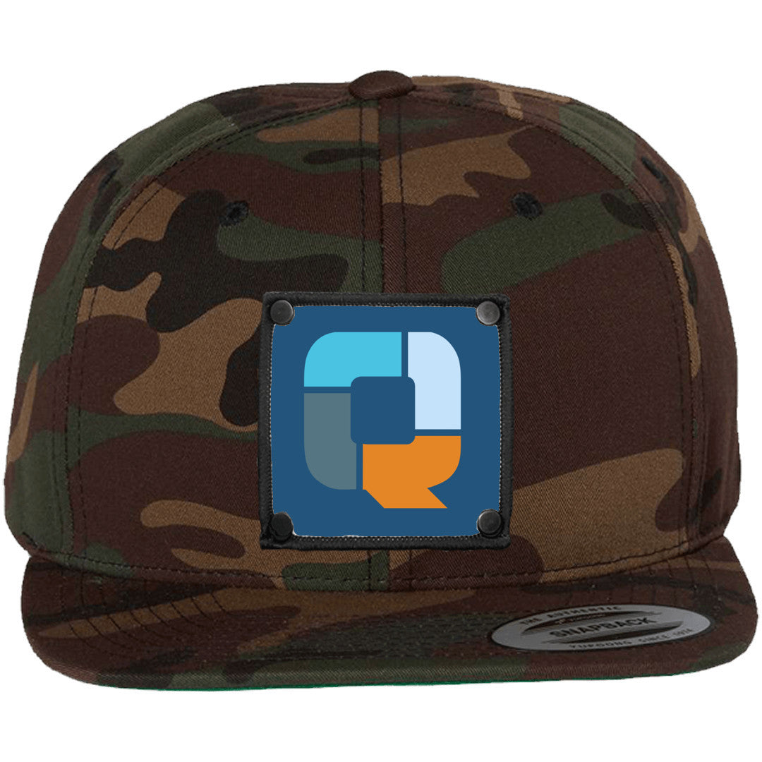 Quadra Logo Blue Background – Urban Forest Woodworking & Design