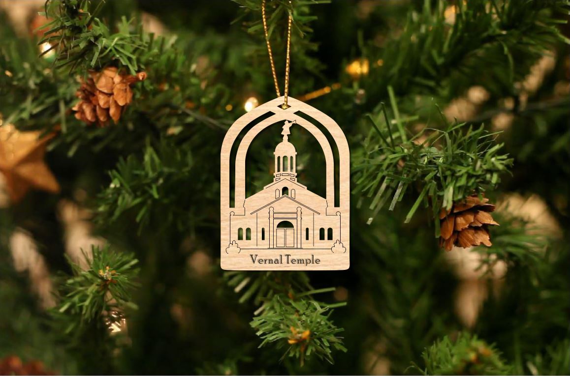 Vernal Temple Ornament – Urban Forest Woodworking & Design